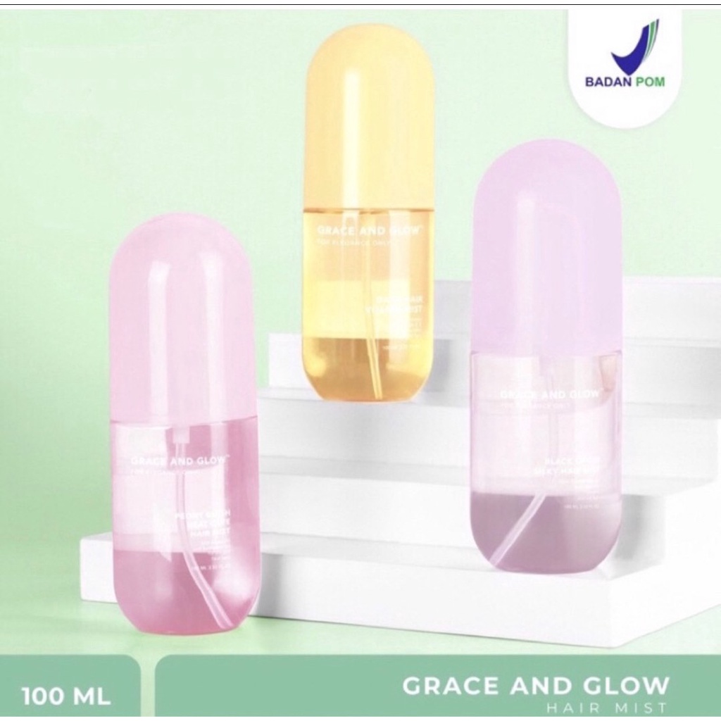 Jual GRACE AND GLOW Hair Mist | Daisy | Peony Blush | Black Opium grace ...