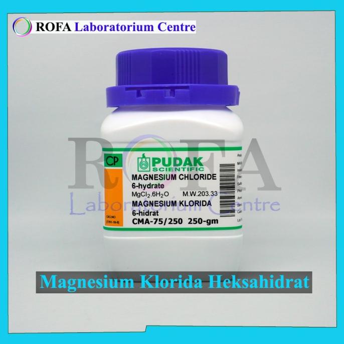 Jual Magnesium Klorida Anhidrat / Magnesium Chloride / Mgcl2 250 Gram ...