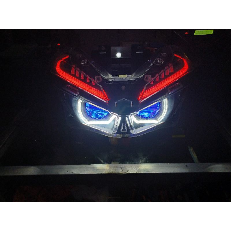 Jual Paket Headlamp Projie Biled Vario Led New 125/150 Fullset, PNP 100 ...