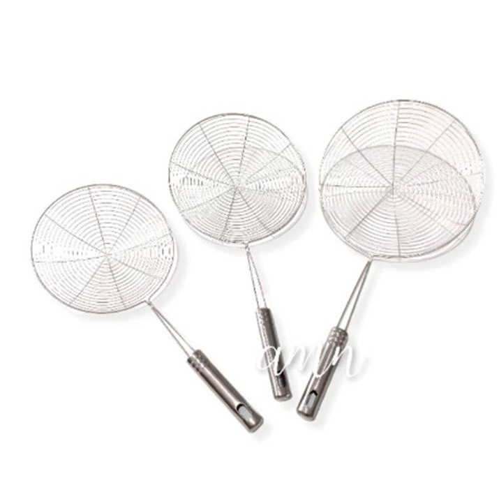 Jual Serok Gorengan Stainless steel Serok Parabola Saringan Serokan ...