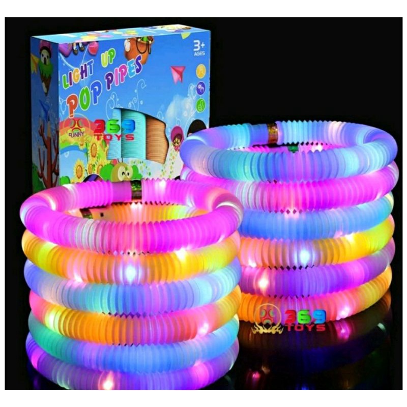 Jual Pop light tubes mainan Viral fidget toys terbaru dan popular ...