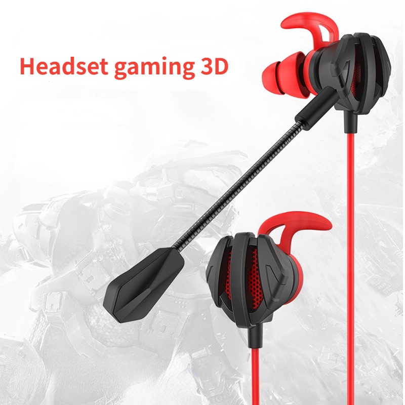 Jual Somedayy Earphone Gaming In Ear Gaming - Headset Mic Gaming ...