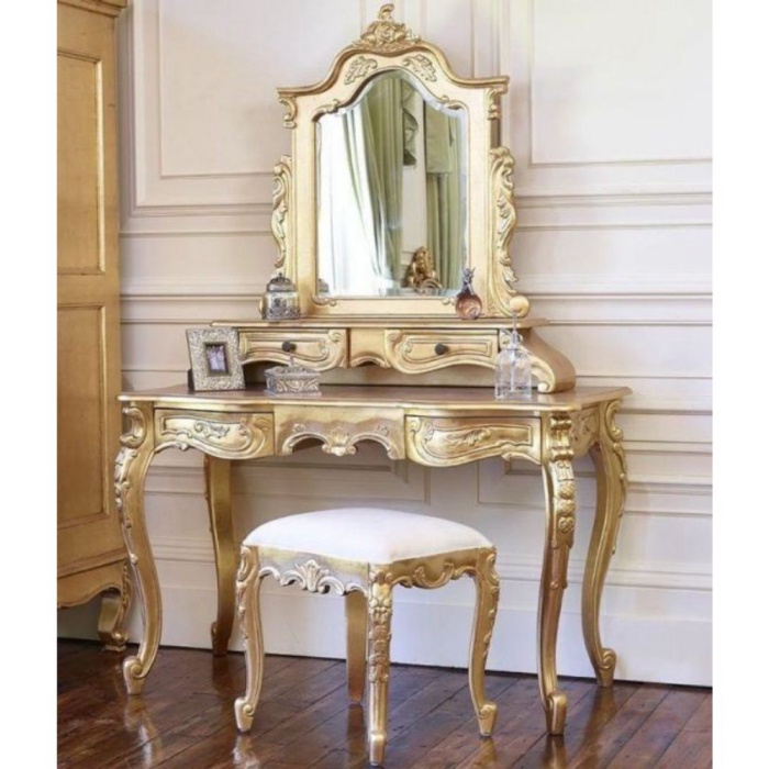 Jual Meja Rias Cat Duco Matrial Kayu MahoniJati Cutom | Shopee Indonesia