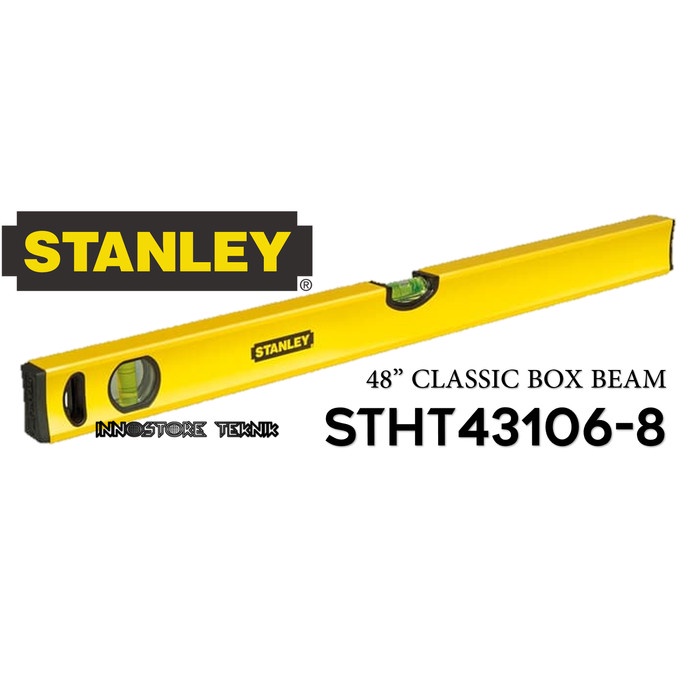 Jual Waterpass 48"/120cm Classic Box Beam Level 3 Vials Stanley ...
