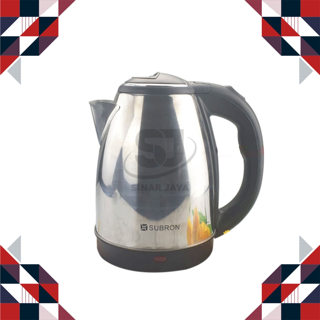 Jual Termos Listrik Stainless/Teko Listrik/ Termos Elc. 2Lt Silver ...