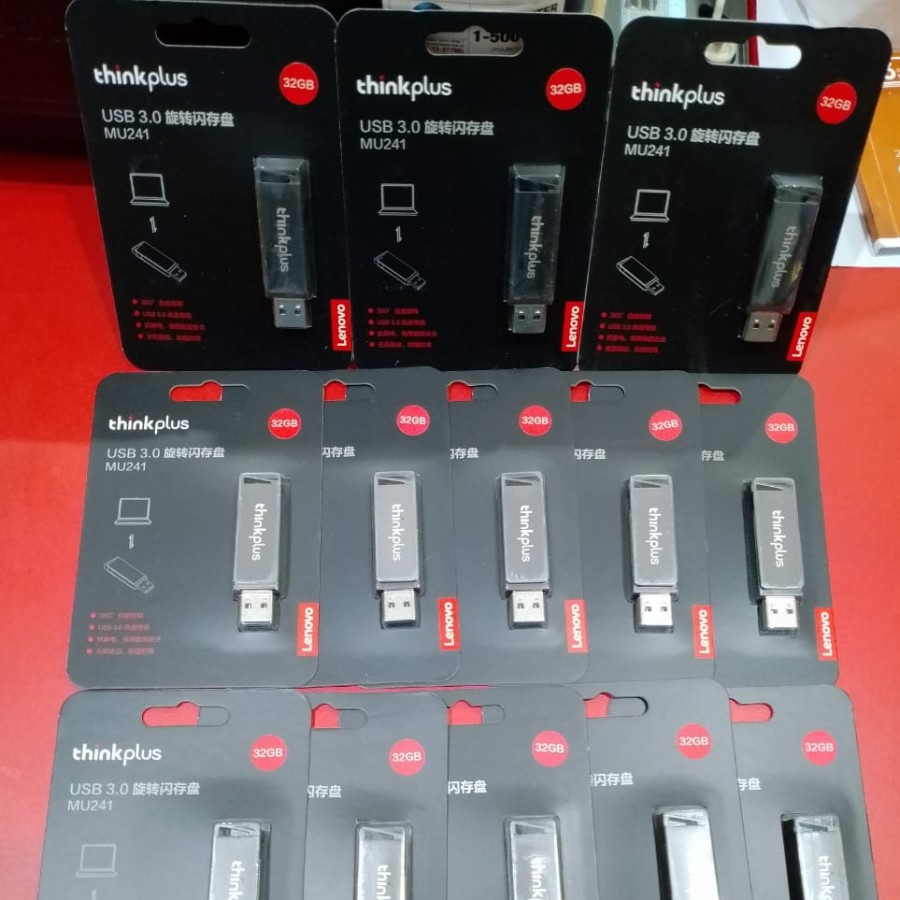 Jual FLASHDISK 32GB LENOVO THINKPLUS ORIGINAL | Shopee Indonesia