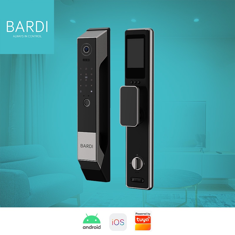 Jual BARDI Smart Door Lock With Face Recognition | Shopee Indonesia