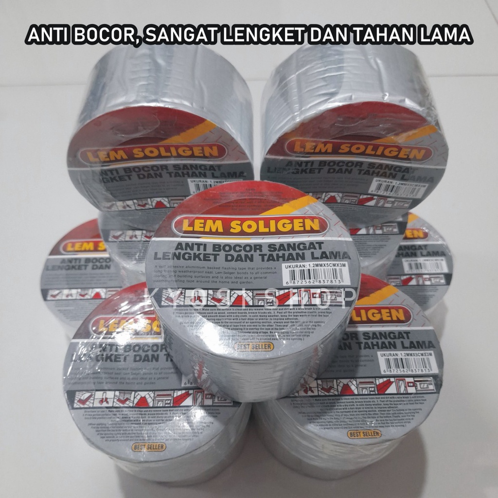 Jual Lem Talang SOLIGEN / Lem Tambal Seng / Lem Genteng / Lem Lakban ...