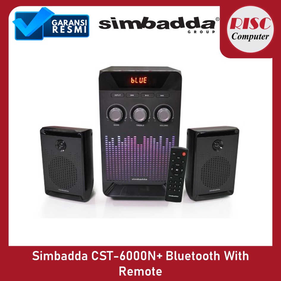 Jual Speaker Simbadda CST-6000N+ Speaker Bluetooth RGB Original Garansi ...