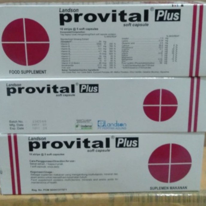 Jual Provital plus multivitamin mineral | Shopee Indonesia