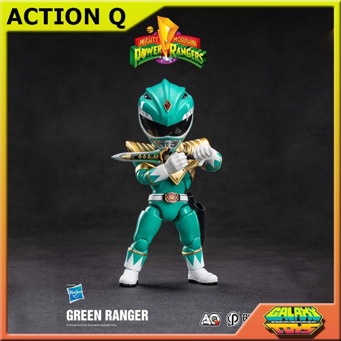 Jual Innovation Point - Action.Q - POWER RANGERS Green Ranger | Shopee ...