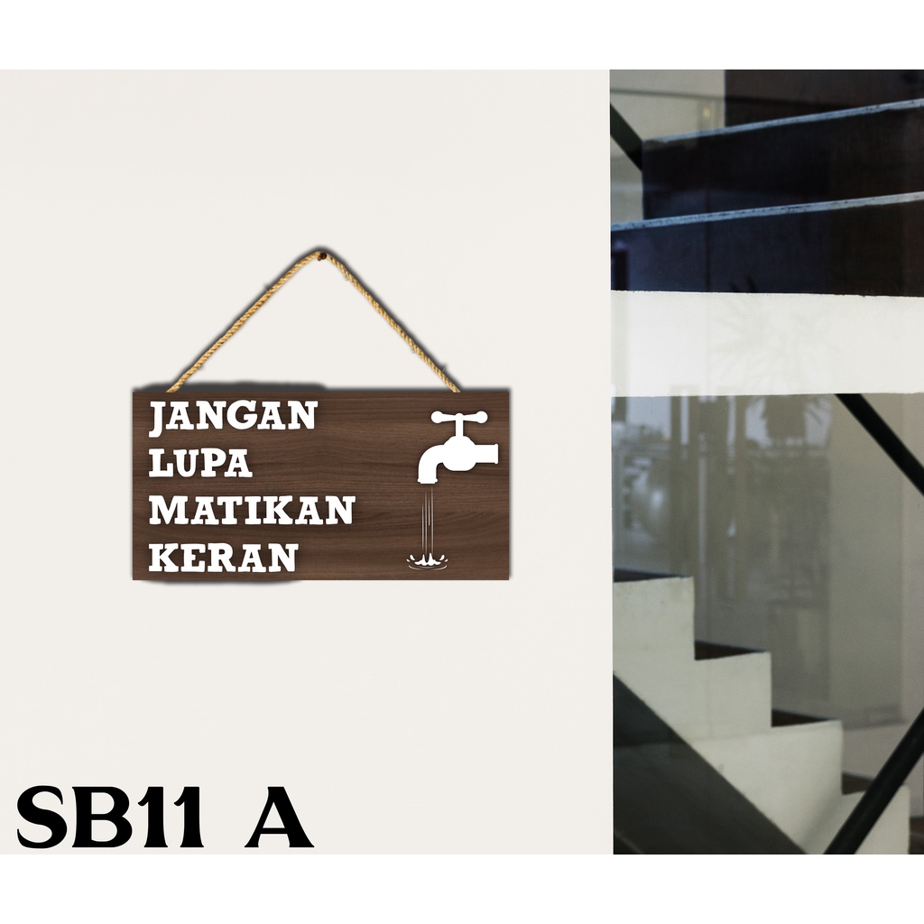 Jual Sign board kayu aesthetic 3d / bisa costum nama persuhaan/usaha ...