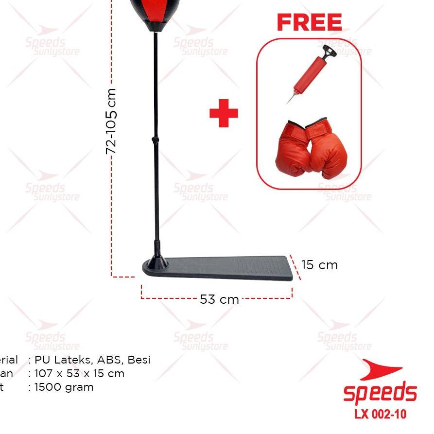 Jual Θ Standing Boxing Ball Samsak Tinju Boxing Portable Sarung Tinju ...