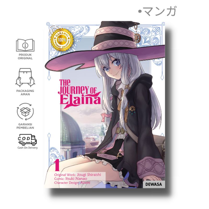 Jual Buku Komik AKASHA : The Journey of Elaina 01 | Shopee Indonesia