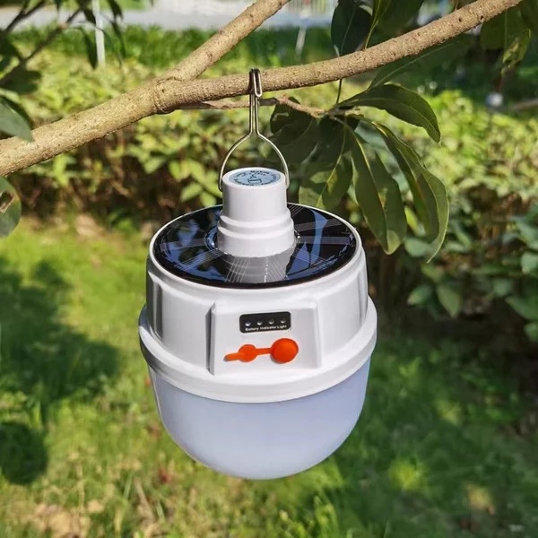 Jual BARU!!! Lampu LED Emergency Solar Panel 45W - Solar Lamp - Lampu Camping - Lampu taman ...