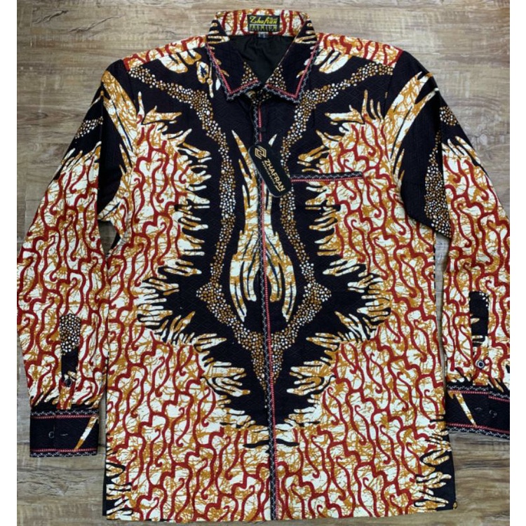 Jual BATIK DOBY SMOCK KEMEJA BATIK PRIA DOBBY PREMIUM JAHITAN SMOCK ...