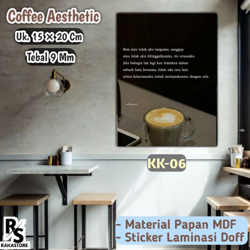 Jual Poster Cofee/ Kata kata Inspirasi/Poster Coffee/Pajangan Dinding ...