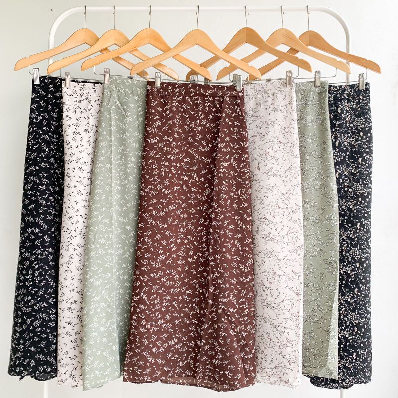 Jual Skirt Pattern / Rok motif / Korean Skirt | Shopee Indonesia