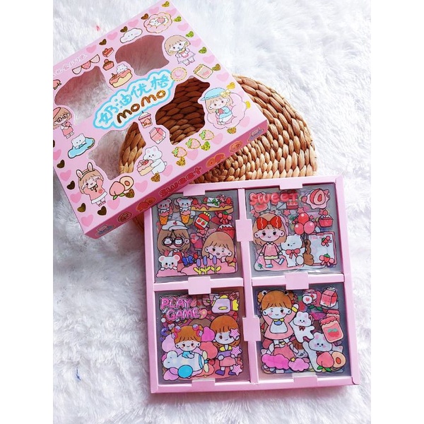 Jual sticker waterproff sticker momo lucu satuan | Shopee Indonesia