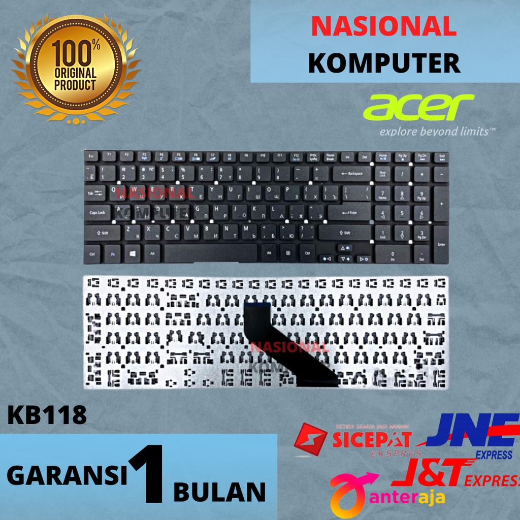 Jual Keyboard Acer V3-571 5755 5830 V3-551 E5-511 Black | Shopee Indonesia