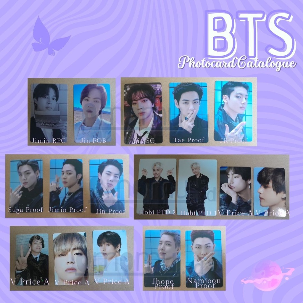 Jual OFFICIAL PHOTOCARD PROOF BTS - SEASON GREETING - DICON 2021 - V ...