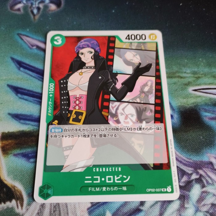 Jual Nico Robin OP02 one piece TCG | Shopee Indonesia