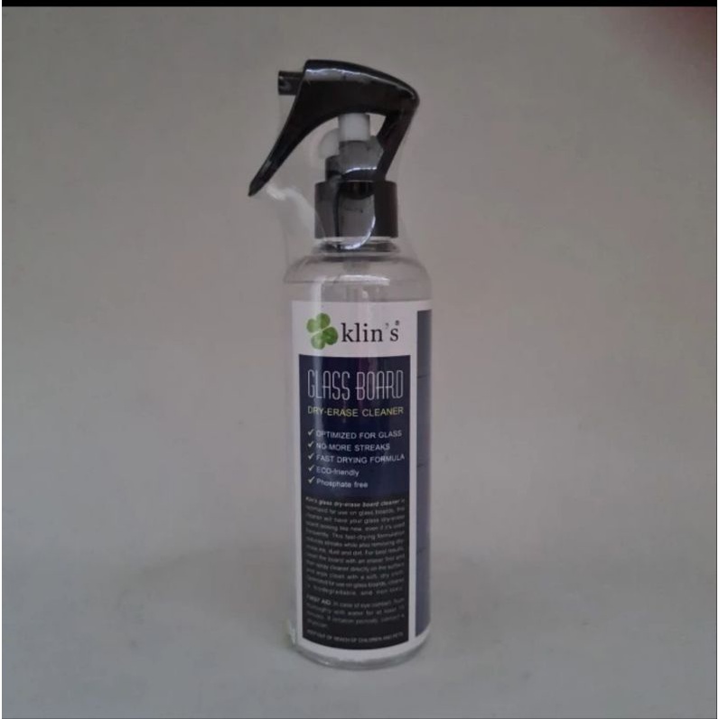 Jual Pembersih papan tulis kaca l Glass board cleaner dry Eraser 250 ml ...