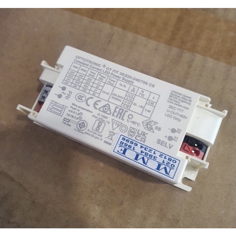 Jual trafo osram 60v optotronic / trafo osram optotronic 60 volt led ...