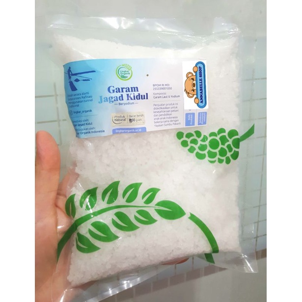Jual Garam Laut Jagad Kidul alami 500gr beryodium kasar Lingkar Organik ...