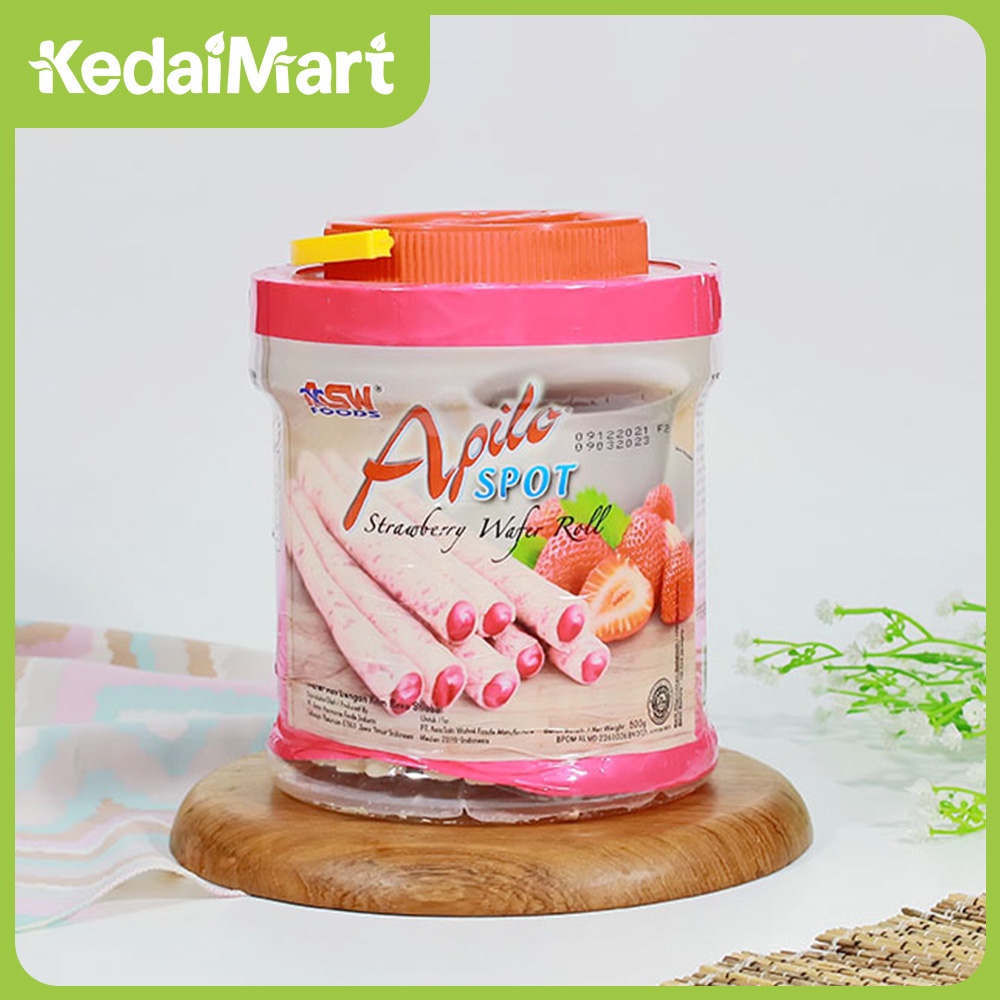 Jual Apilo Spot Wafer Stick Straw 500 Gram | Shopee Indonesia