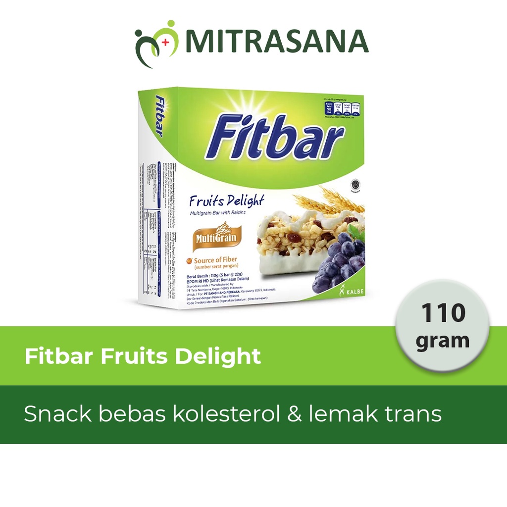 Jual Fitbar Pack Snack Bar Sehat 1 box isi 5 pcs | Shopee Indonesia