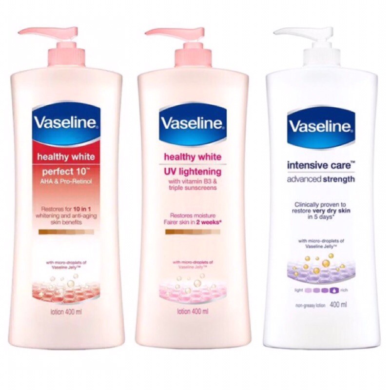 Jual Vaseline Body Lotion 400ml | Shopee Indonesia