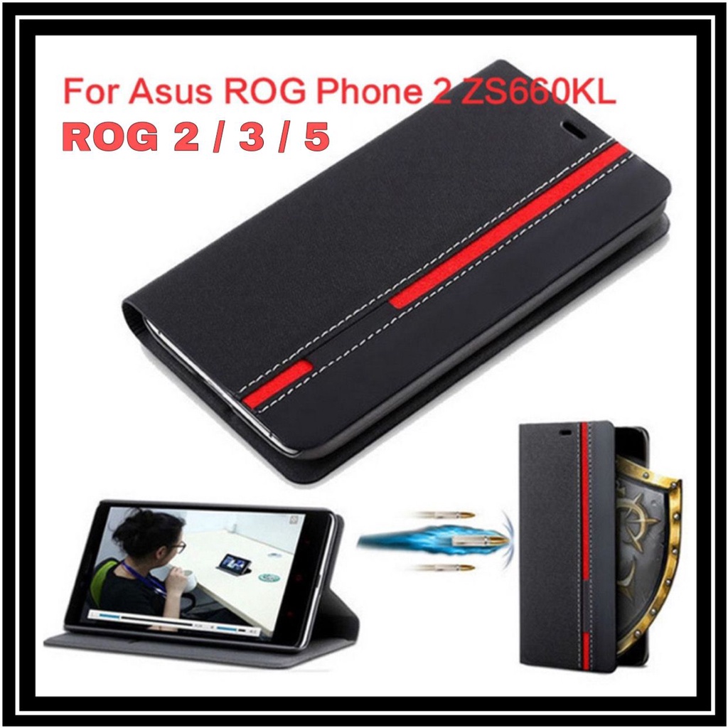 Jual ASUS ROG PHONE 5 / 5S / 5S PRO / 5 ULTIMATE CASE FLIP WALLET ...