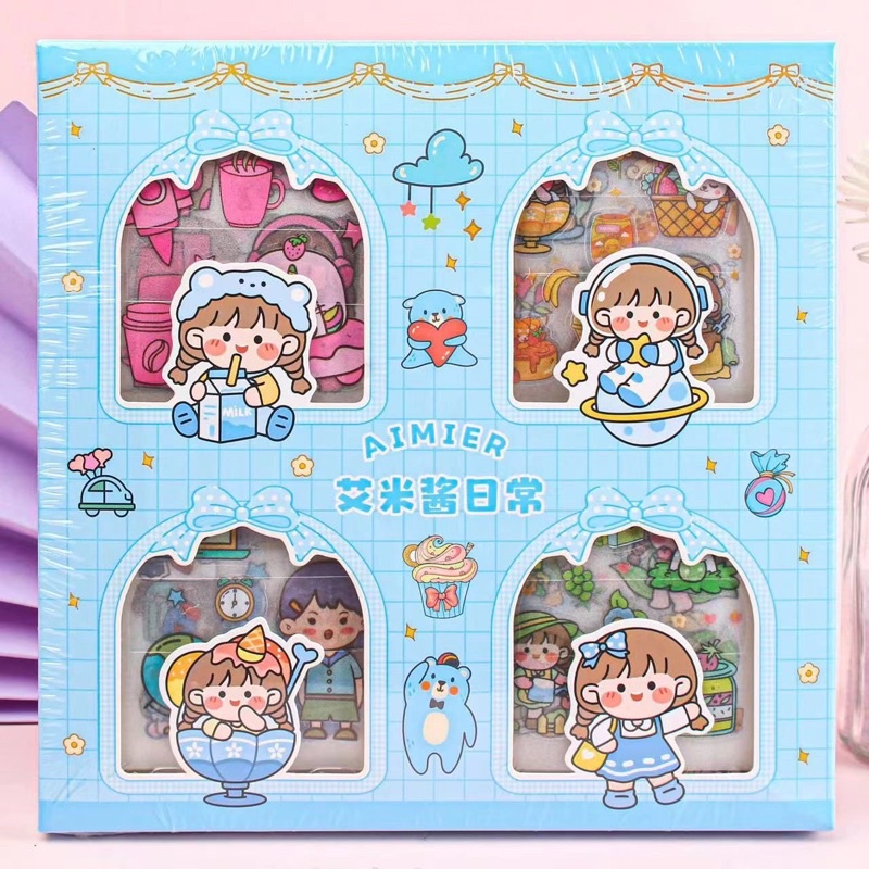 Jual Stiker Viral Stiker terbaru AIMIER 2D stiker momo stiker botol ...