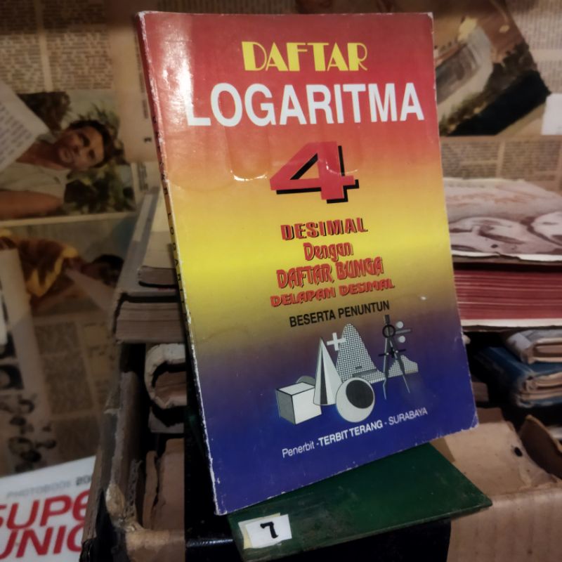 Jual BUKU DAFTAR LOGARITMA 4 | Shopee Indonesia