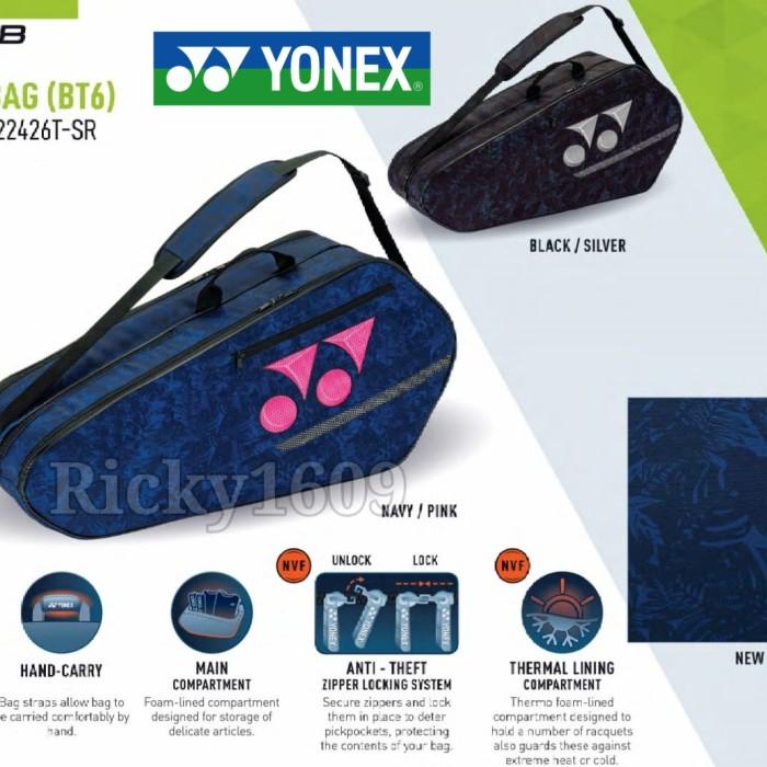 Jual Tas Badminton Yonex 3D Pc1-3D-Q014-22426T-Sr Bt-6 Tas Yonex 3D ...
