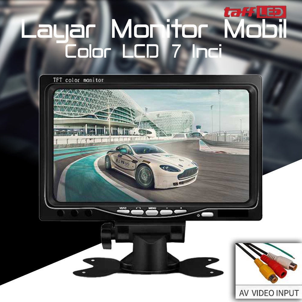 Jual Layar Monitor Mobil TFT LCD 7 Inch | Shopee Indonesia