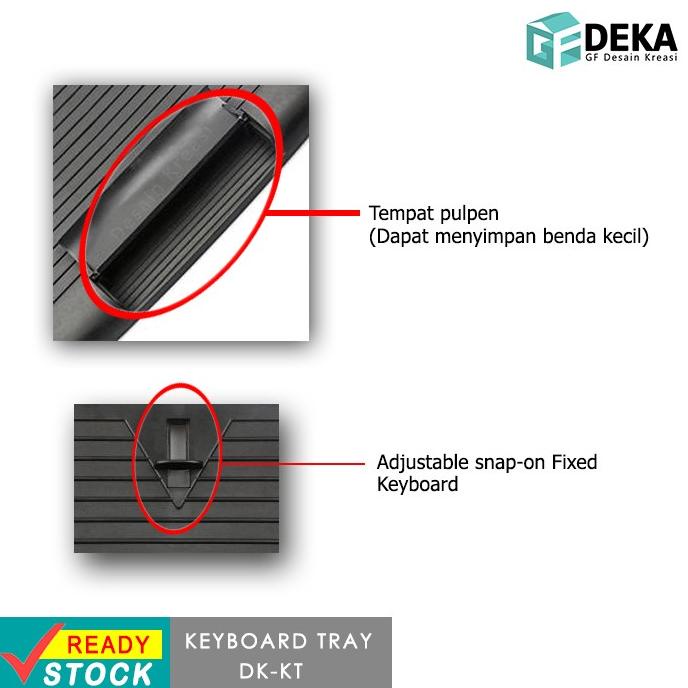 Jual Keyboard Tray Tempat Keyboard Laci Keyboard - DK-KT | Shopee Indonesia