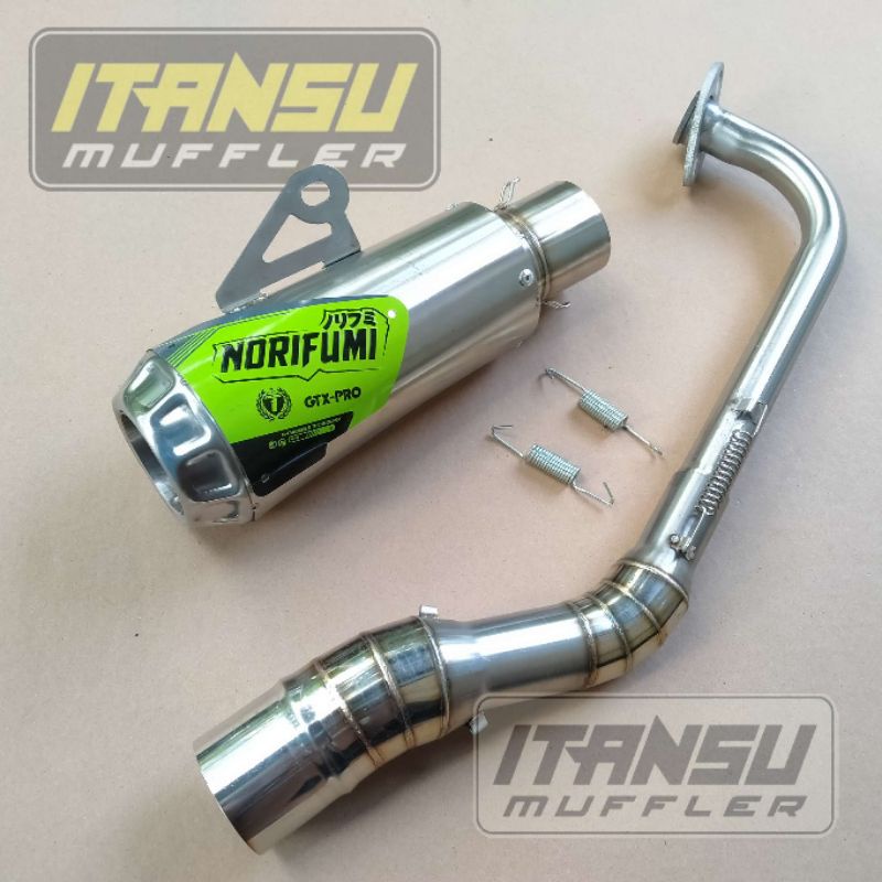 Jual Knalpot Racing Mio Beat Mio J Mio M3 Vario Xride Norifumi | Shopee ...