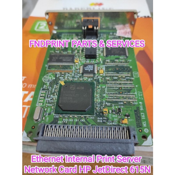 Jual Ethernet Internal Print Server Network Card HP JetDirect 615N ...