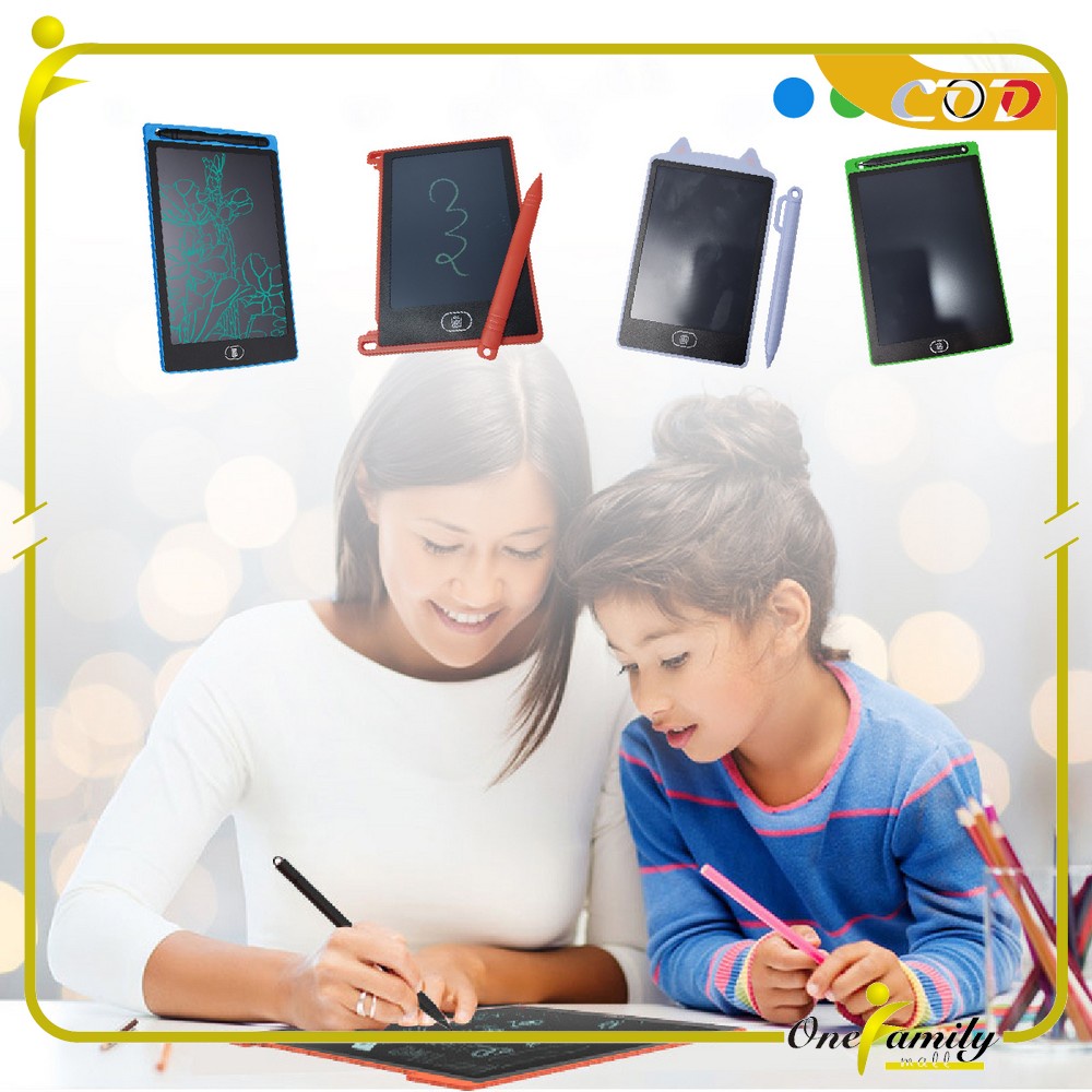 Jual ONE-M298 LCD Writing Tablet 8.5inch Mainan Papan Tulis Hapus Board ...