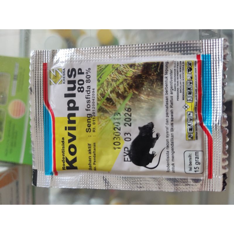 Jual RODENTISIDA COVINPLUS 80 P 15 GR RACUN TIKUS | Shopee Indonesia Jual RODENTISIDA COVINPLUS 80 P 15 GR RACUN TIKUS | Shopee Indonesia