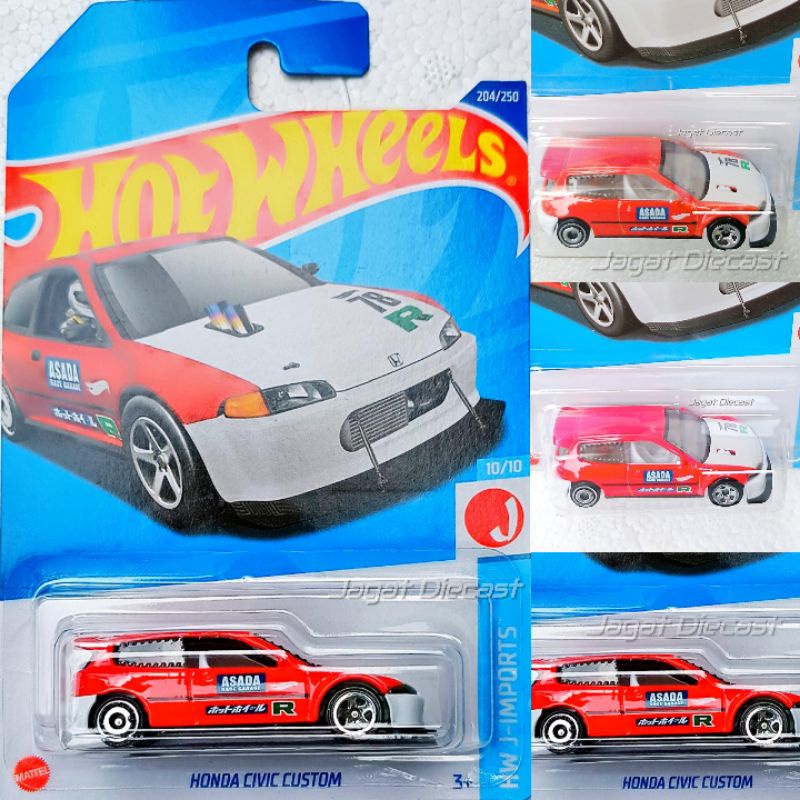 Jual Hot Wheels Honda Mainan Mobilan JDM Honda Civic Honda City Honda ...