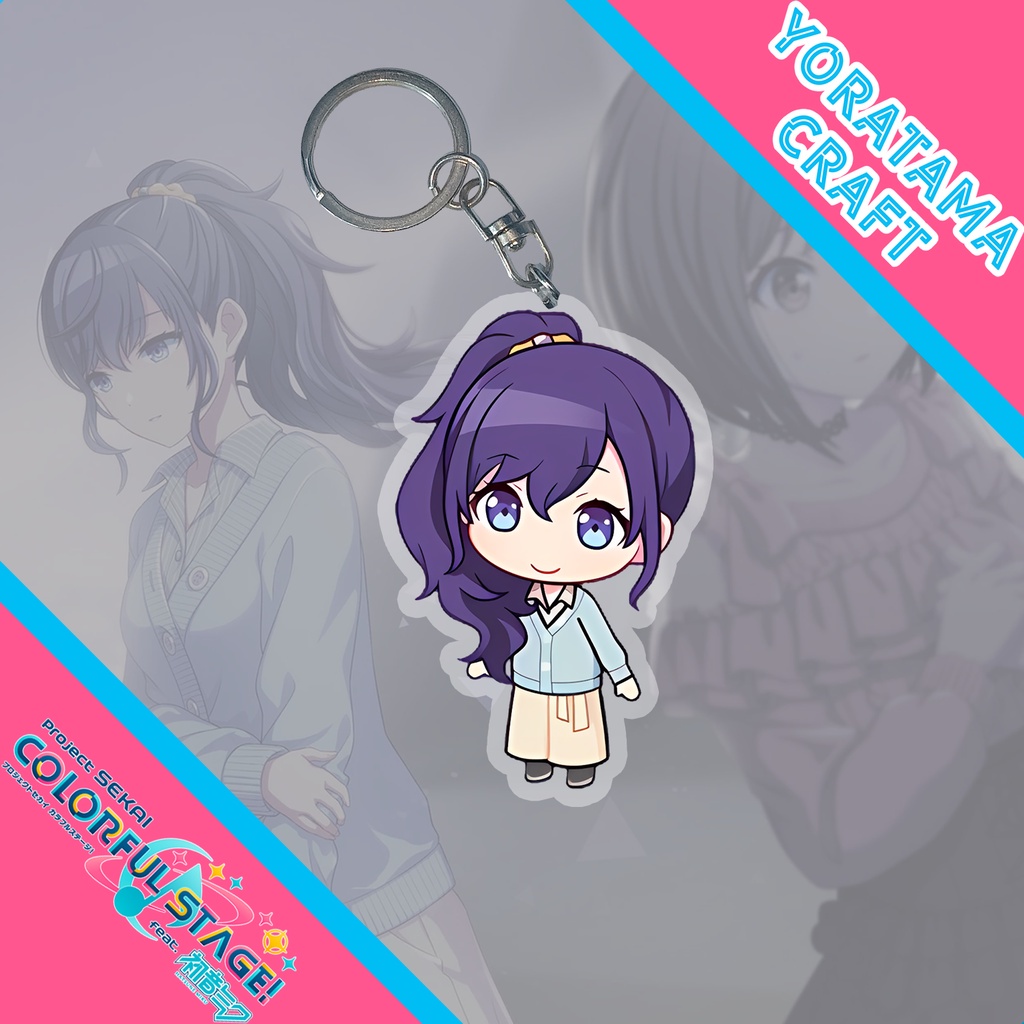 Jual Gantungan Kunci Mafuyu Asahina Project Sekai, Keychain Akrilik Custom | Shopee Indonesia