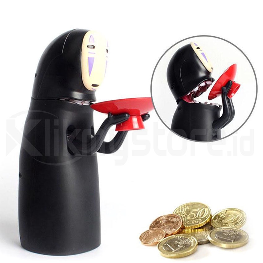 Jual Kaonashi No Face Piggy Bank Coin Box Celengan Boneka Jepang Telan ...