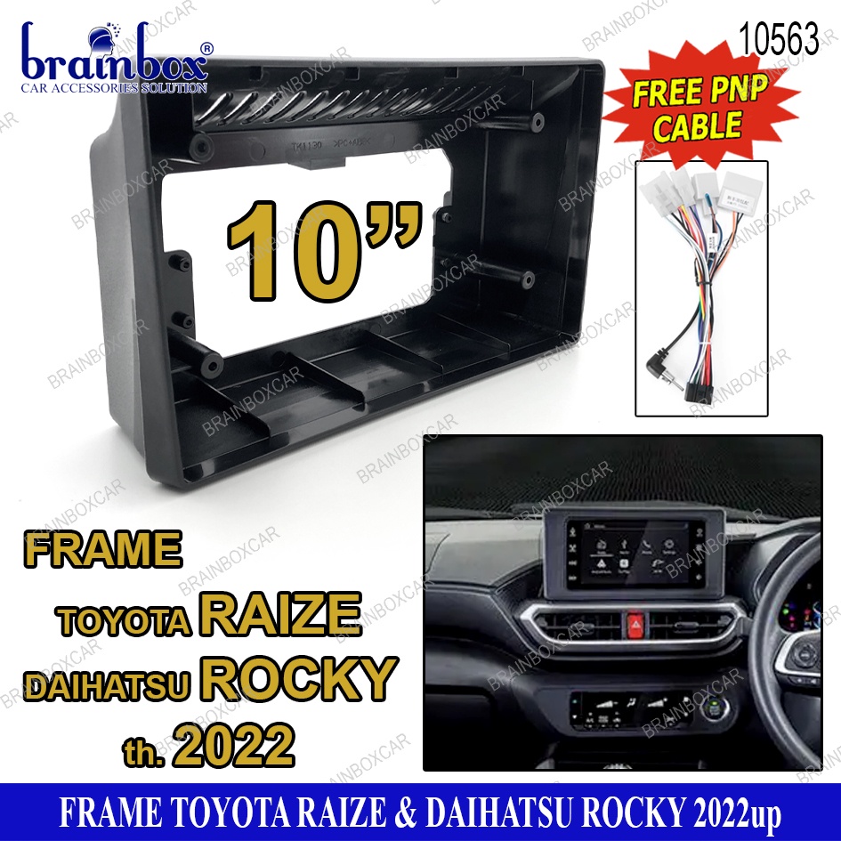 Jual Frame Head Unit Toyota Raize Daihatsu Rocky 10 Inch Bingkai ...