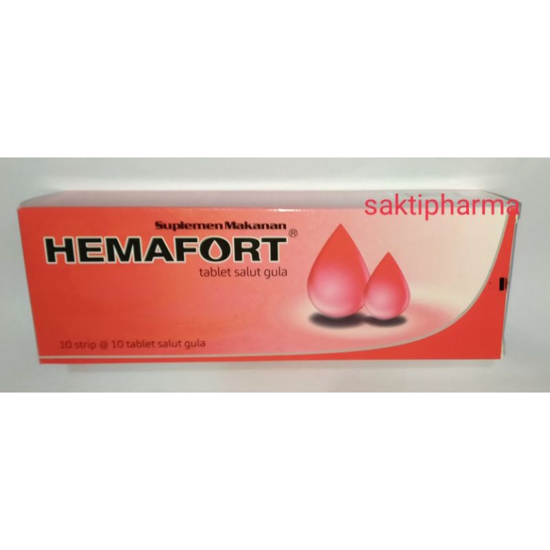 Jual HEMAFORT Multivitamin Mineral Tablet Tambah Darah | Shopee Indonesia