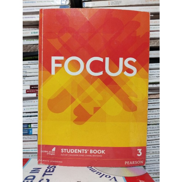 Jual BUKU FOCUS/FOCUS THEREE 3/STUDENTS BOOK 3 BY PEARSON | Shopee ...