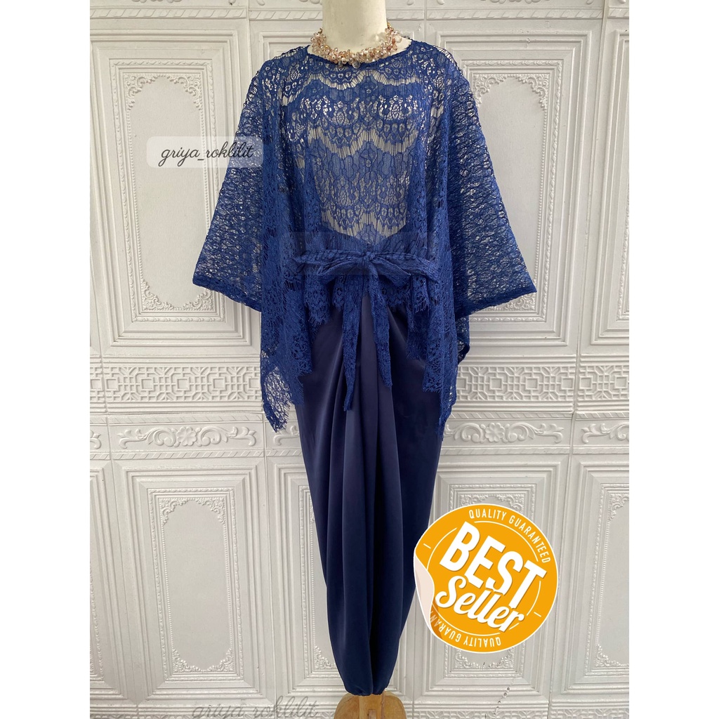 Jual PROMO SETELAN KEBAYA CAPE BROKAT TALI PREMIUM | Shopee Indonesia