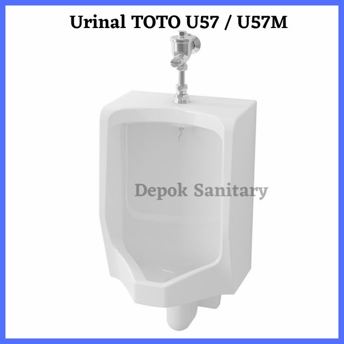 Jual Kloset Urinal Toto U57M/ Urinal Toto Complete | Shopee Indonesia